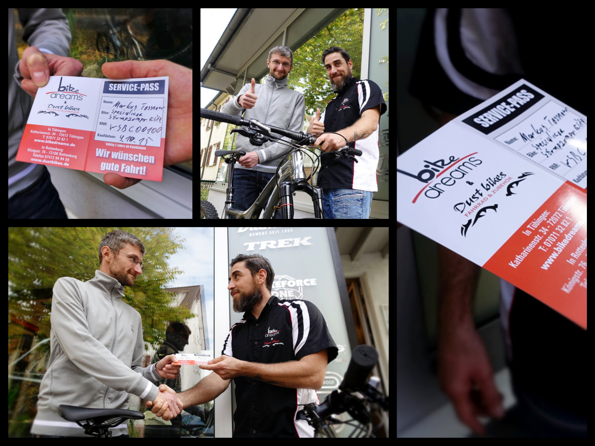 Service-Pass - Bikedreams